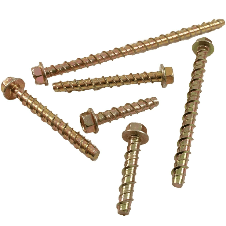 Thunderbolt M5 Flange Head Bolt Masonry Concrete Brick Anchor Screw – ADL Components