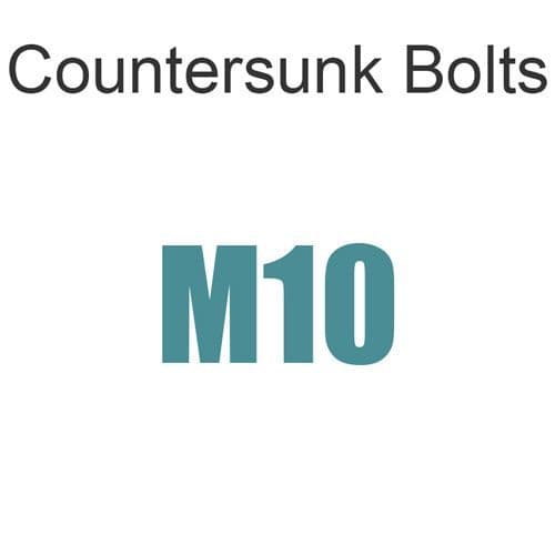 Bolting Products | M10 Countersunk Bolts | ADL Components Ltd