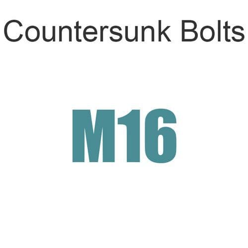 Bolting Products | M16 Countersunk Bolts | ADL Components Ltd
