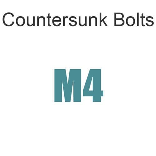 Bolting Products | M4 Countersunk Bolts | ADL Components Ltd