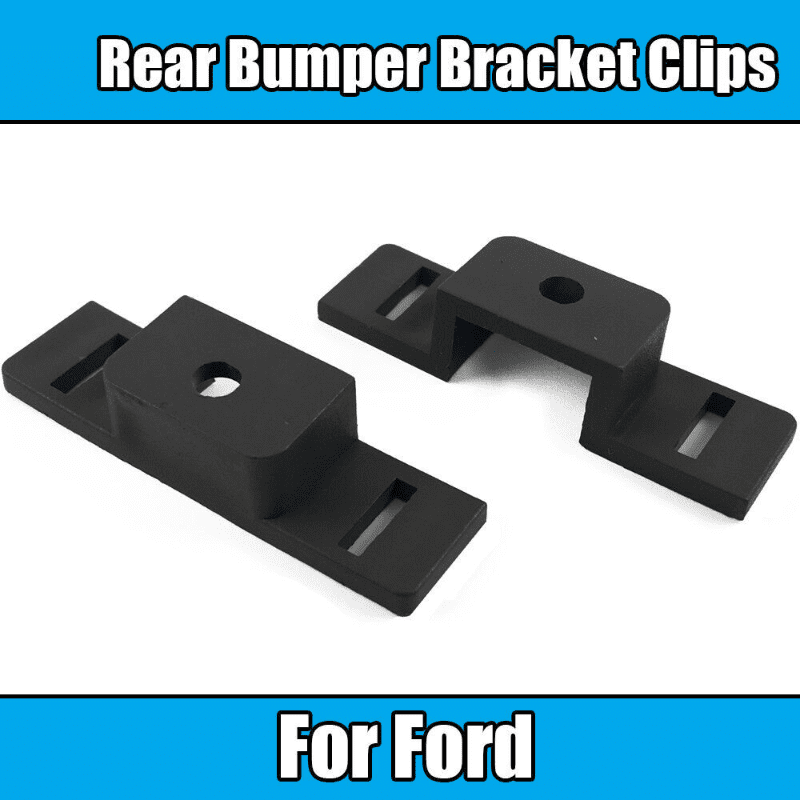 10x Clips for Ford Rear Bumper Bracket Clips Dark Grey Plastic – ADL ...