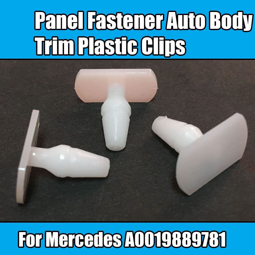 10x Clips for Mercedes Panel Fastener Auto Body Trim Plastic Clips A00 ...