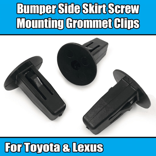 10x Clips for Toyota & Lexus Bumpers Aprons Side Skirts Screw Mounting ...
