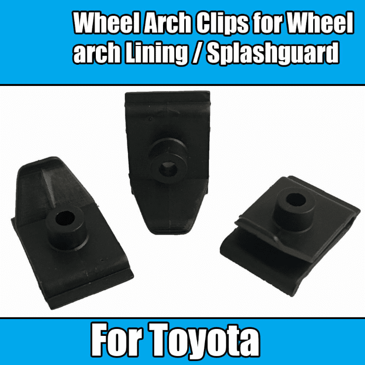 10x Clips for Toyota Wheel Arch Clips for Wheel Arch Lining/Splashguar ...