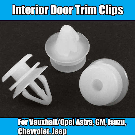 10x Clips for Vauxhall/Opel Astra GM Isuzu Chevrolet Jeep Interior Doo ...