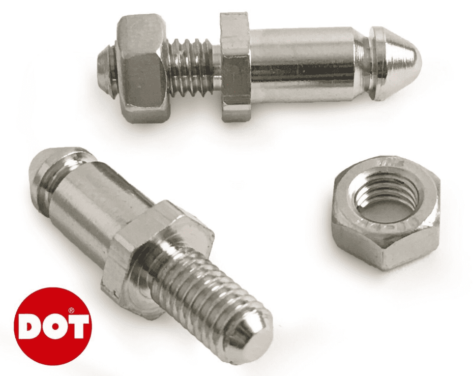 10x Genuine Dot M5 Double Height Threaded Base Stud Boat Canopy Cover ...