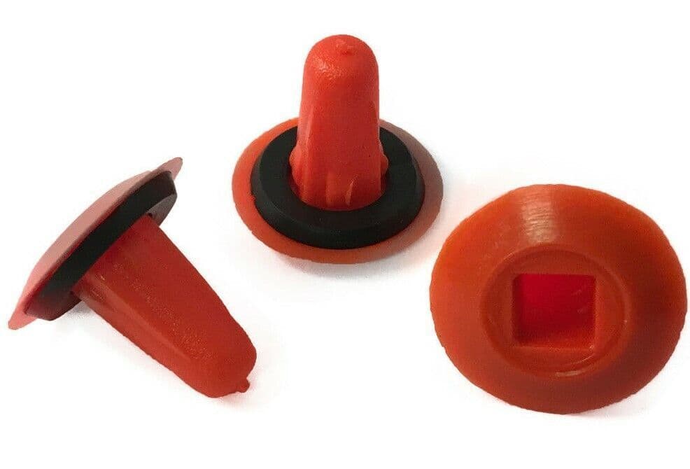 10x Plastic Door Card Panel Trim Clips Nut Holder Fixing for BMW Fiat ...