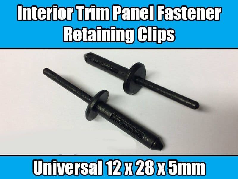 10x Plastic Spreader Rivet Fastener Trim Clips for Chrysler Bumper ...