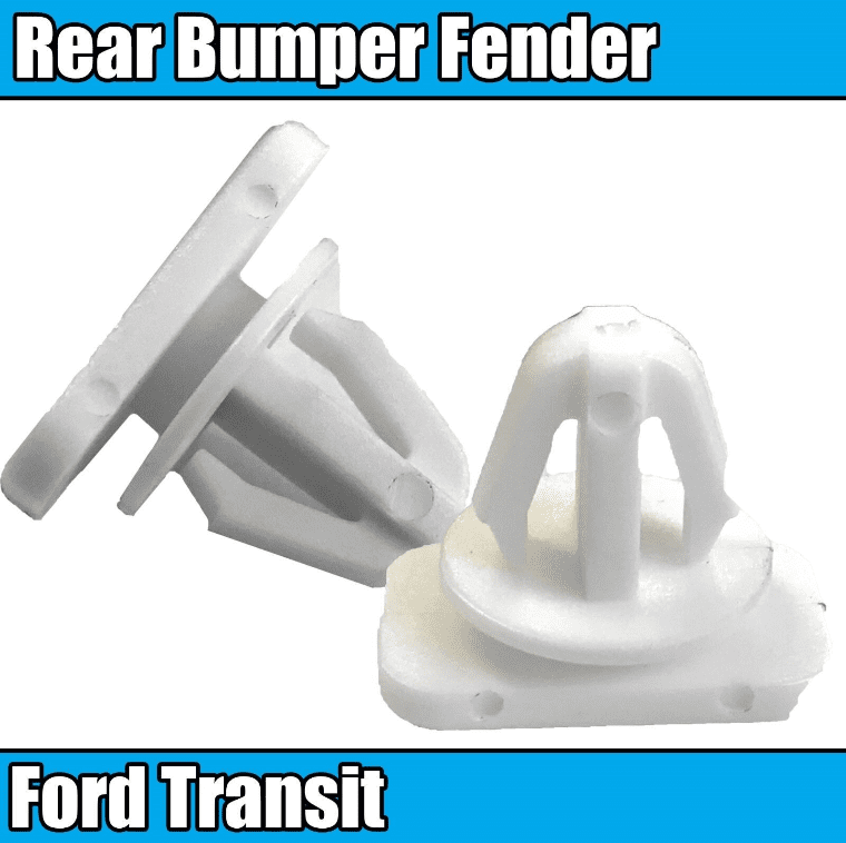 10x Rear Fender Bumper Moulding Trim Clips for Ford Transit Van ...