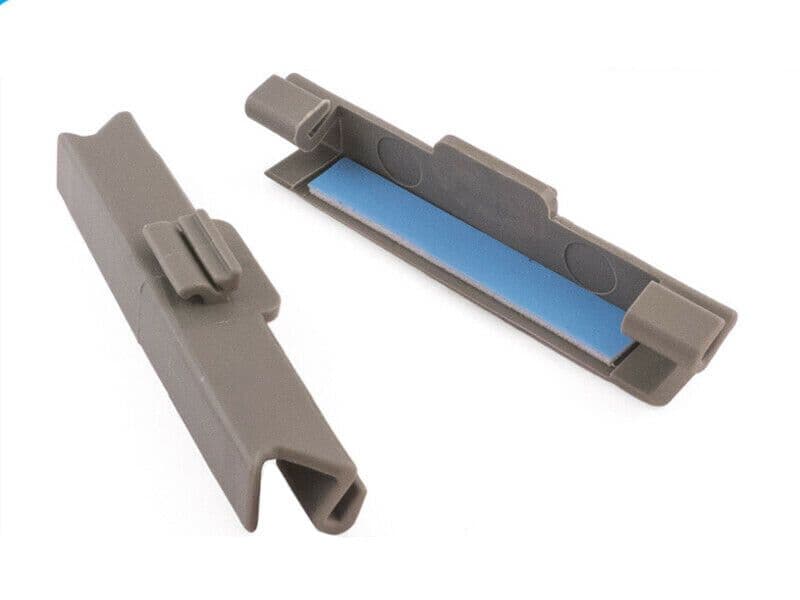 10x Windscreen Mounting Clips for BMW E30 E34 E32 Grey Plastic 3 5 7 S ...