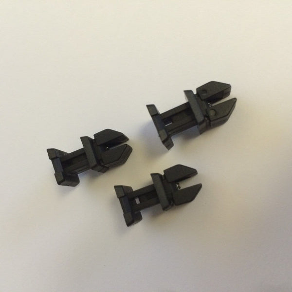 20x Black Plastic Trim Clips for Mercedes Class A B C E 124 Boot Strip ...