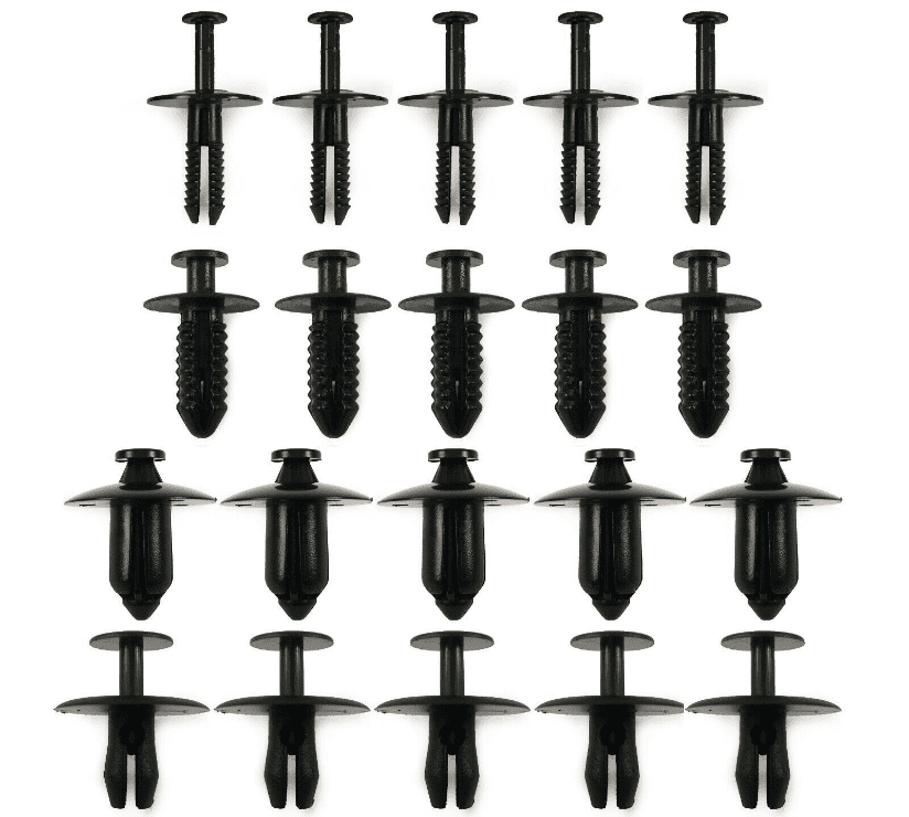 20x Rivet Clips Set for BMW Engine Bumper Exterior Wheel Arch Trim ...