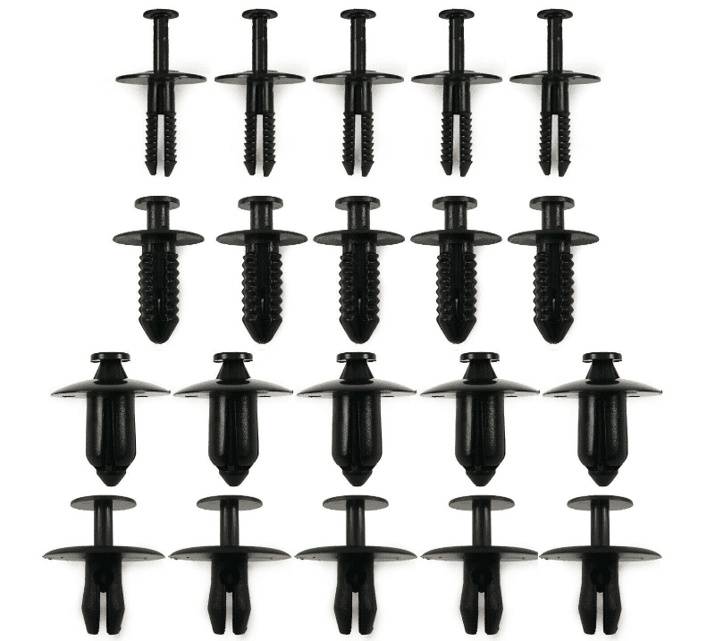 20x Rivets Trim Clips Set for Audi A1 A3 A4 Bumper Exterior Wheel Arch ...