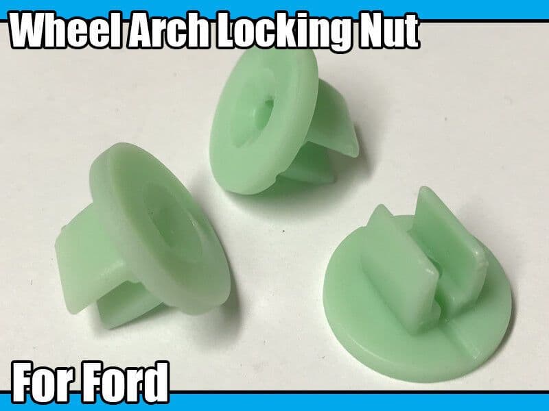 20x Wheel Arch Lining Trim Splashguard Grommet Expanding Nut for Ford ...