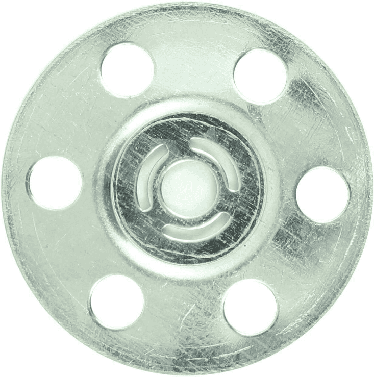 35mm Metal Insulation Discs Plasterboard Fixing Washer Wall Flooring ...