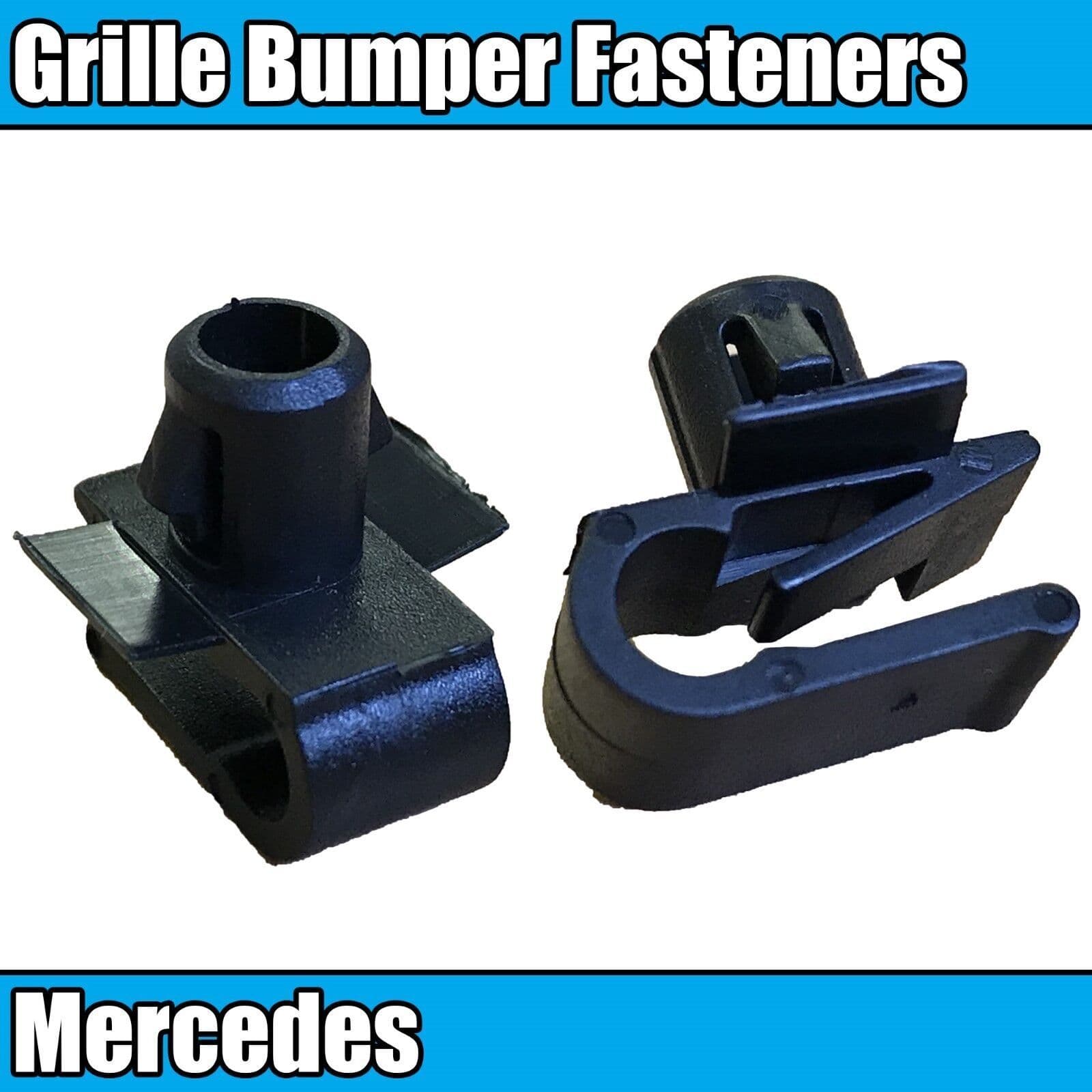 5x Front Bumper Grille Fixing Clips for Mercedes W209 W203 W211 W215 W ...