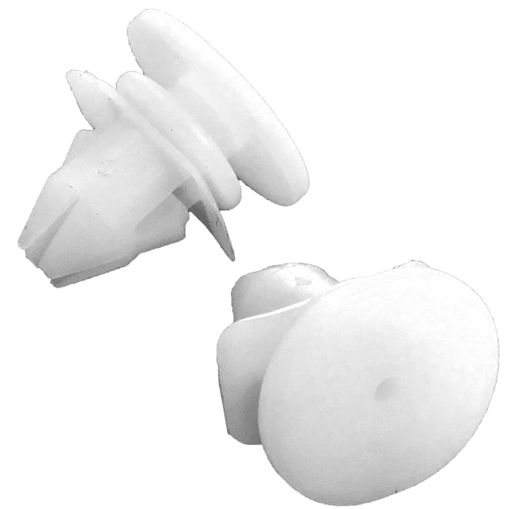 5x White Trim Clips Volvo V70 Xc70 S80 Xc90 Door Moulding Bump Strip ...