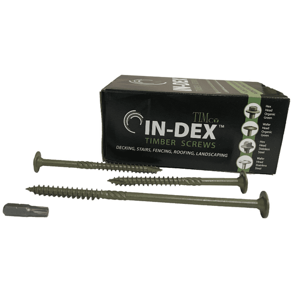 Index 6.7 Wafer Head Landscape Wood Timber Screws Sleeper Decking – ADL ...