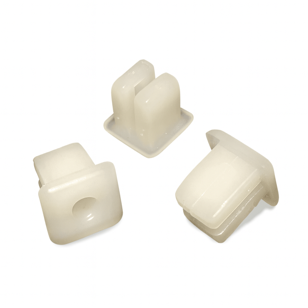 Trim Clips for Renault Chrysler Screw Fastener Grommet Nuts White Plas ...