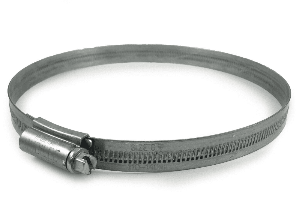 Genuine Jubilee Clips Steel Hose Pipe Clamps Worm Drive 110mm-140mm 6 ...