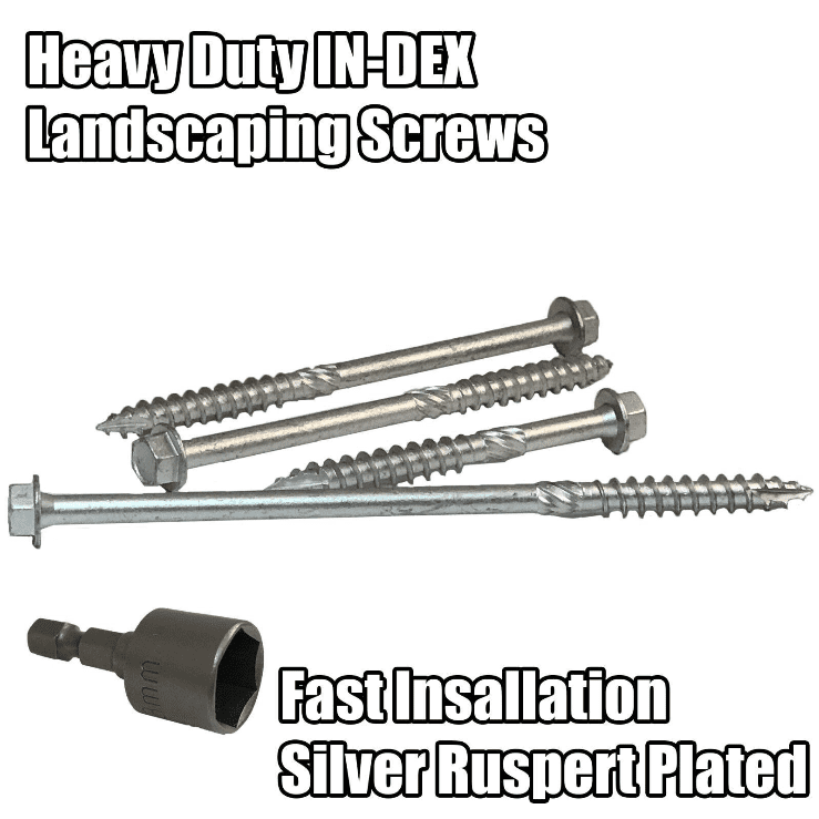 Timco Index Heavy Duty Hex Head Exterior Timber Screw - Silver – ADL ...