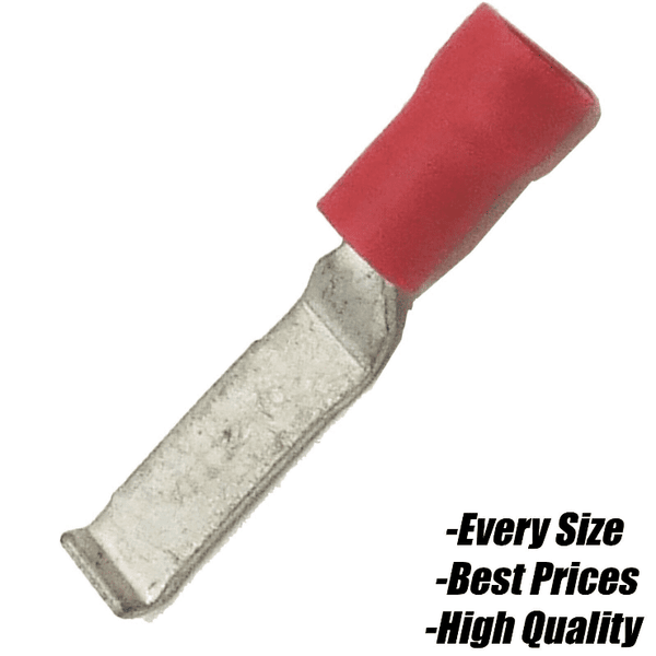 Red Lipped Blade Terminal Electrical Wire Splice Cable Crimp Terminals ...