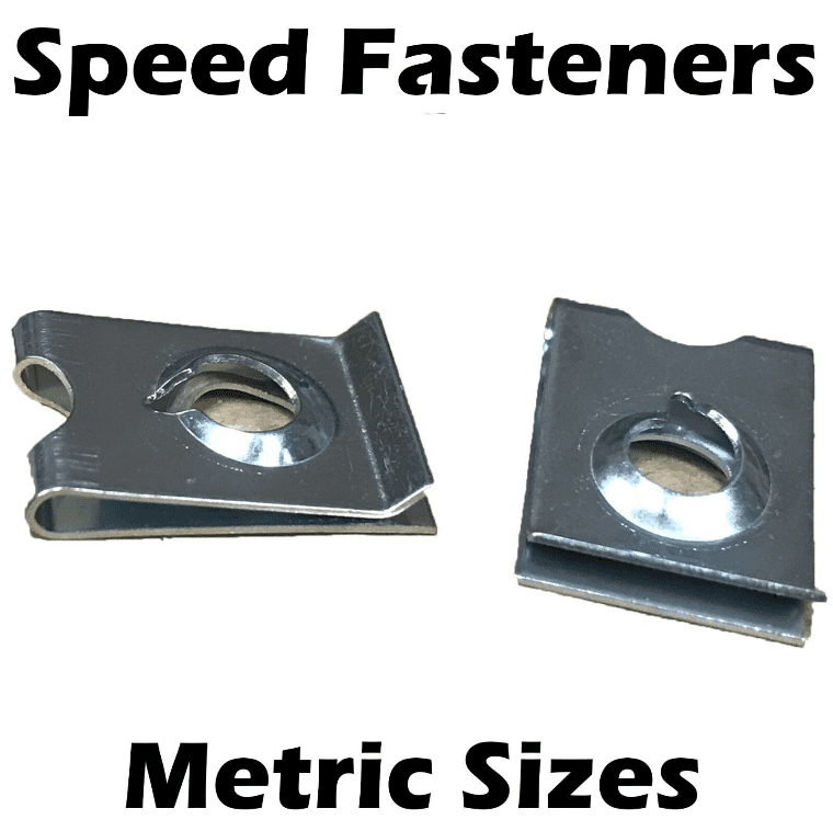Speed Fasteners Metric Size M4 M5 M6 U Clips Auto Captive Nut – ADL ...