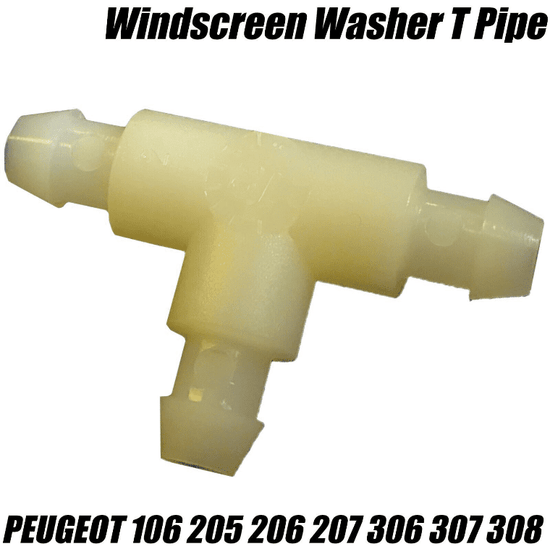 Windscreen Washer Pump Pipe 3 Way T Valve for Peugeot 205 206 207 306 ...